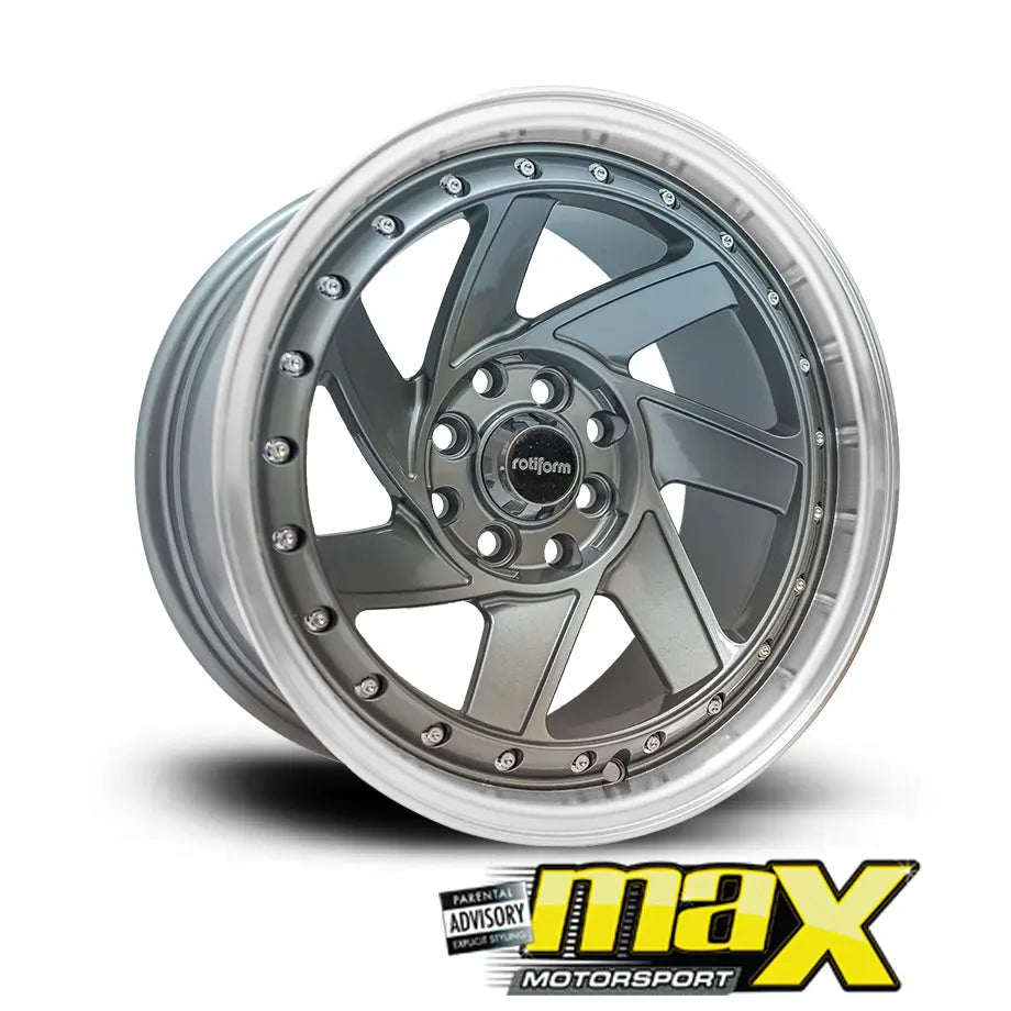 15 Inch Mag Wheel - MX726 RF Twist Wheel (4x100/114.3 PCD) – Max Motorsport