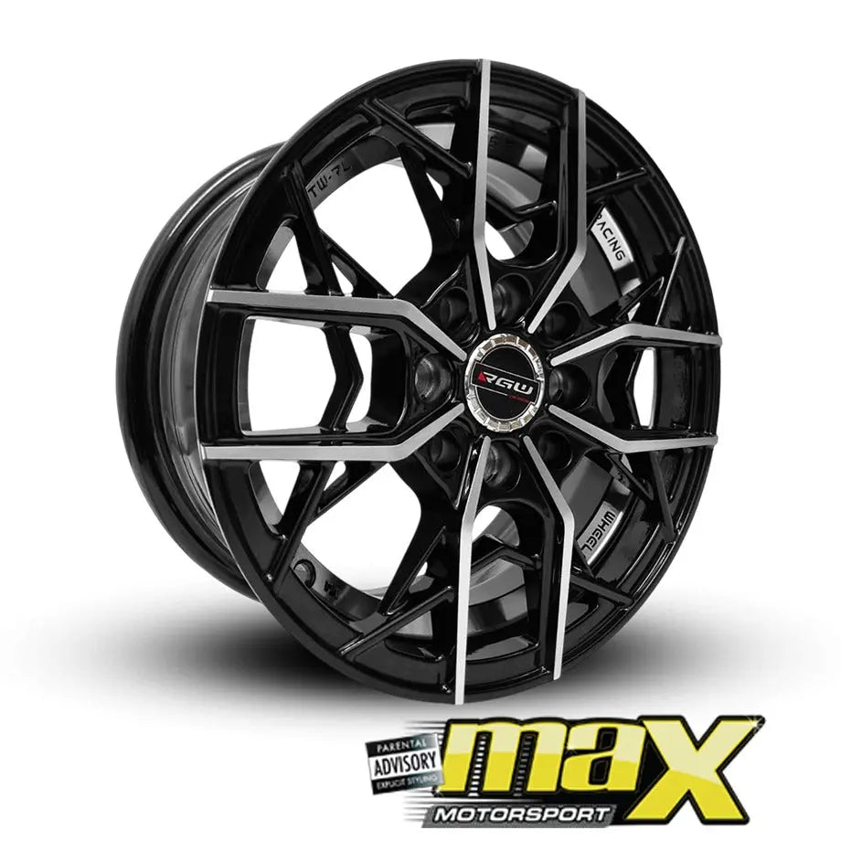 13 Inch Mag Wheel - MXFS03 RGW Wheel - (4x100/114.3 PCD) – Max Motorsport