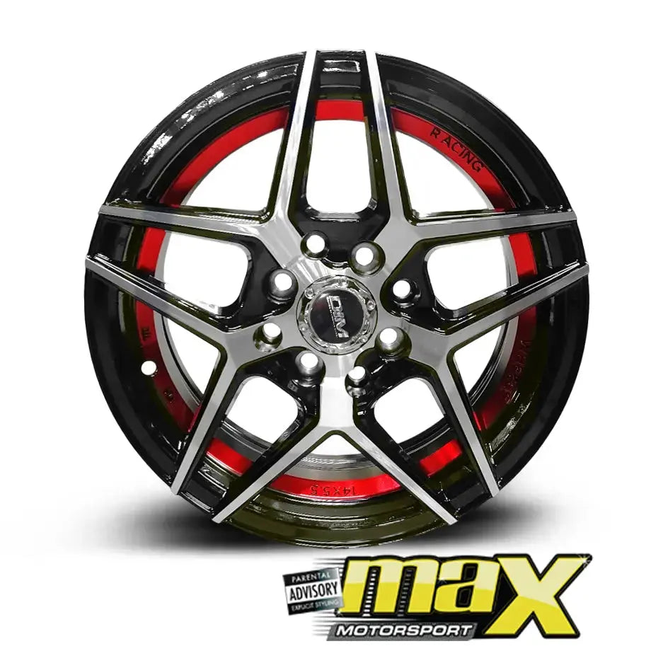 14 Inch Mag Wheel - MX149-14 Wheel - 4x100/114.3 PCD – Max Motorsport