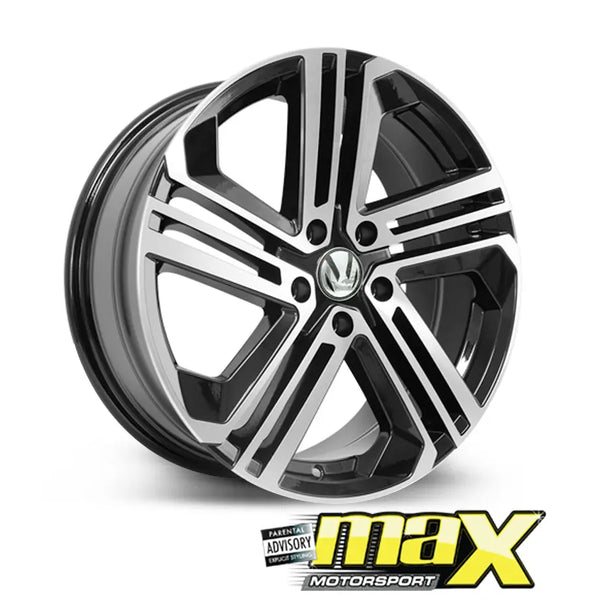 14 Inch Mag Wheel - MX2416 Golf R400 Style Wheel 5x100 PCD – Max Motorsport