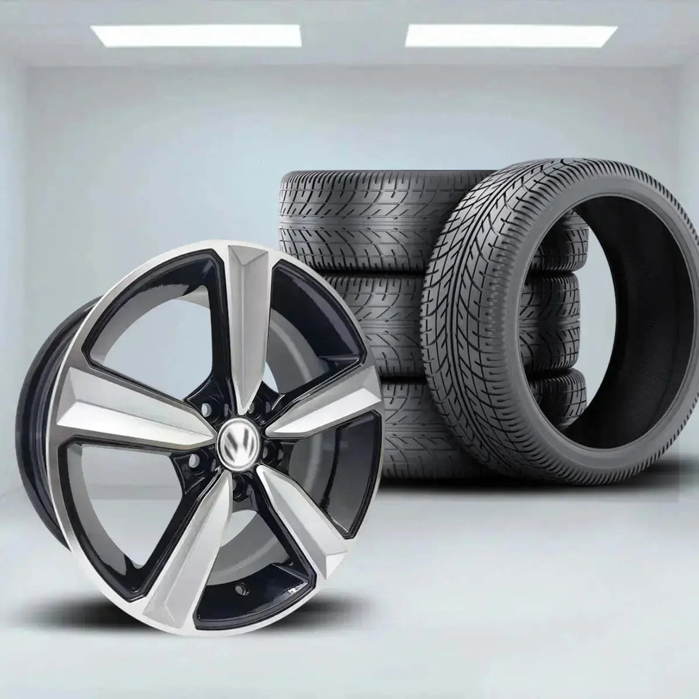 15 Inch MX057-5 Audi RS Style Wheel & Tyre Combo (5x100 PCD) – Max ...