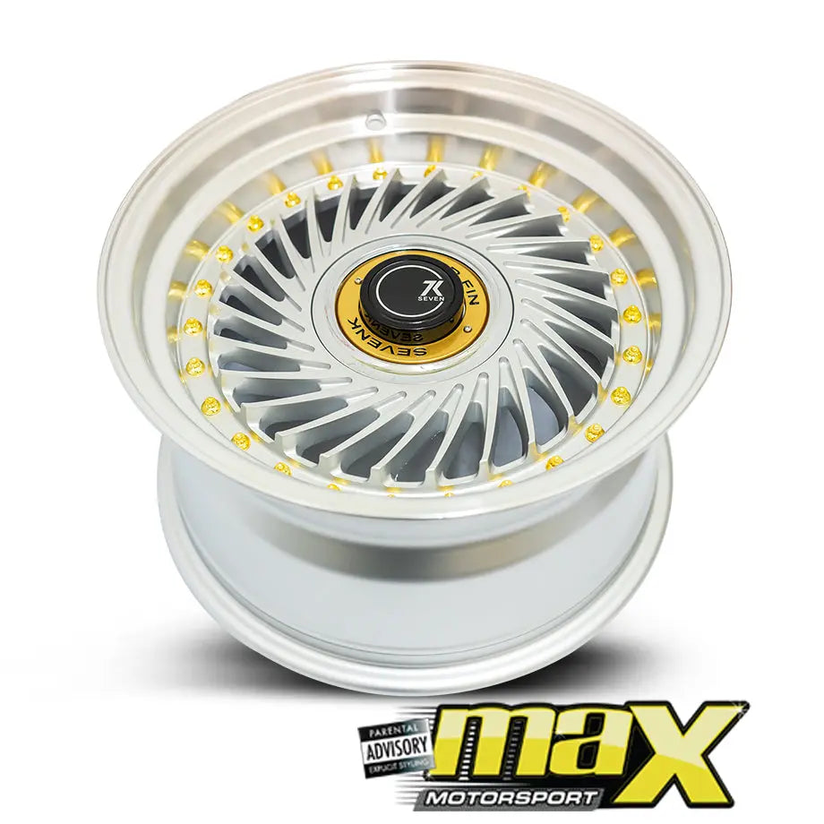 15 Inch Mag Wheel - MX1213-C SevenK Twist Wheel (4x100 / 5x100 PCD ...