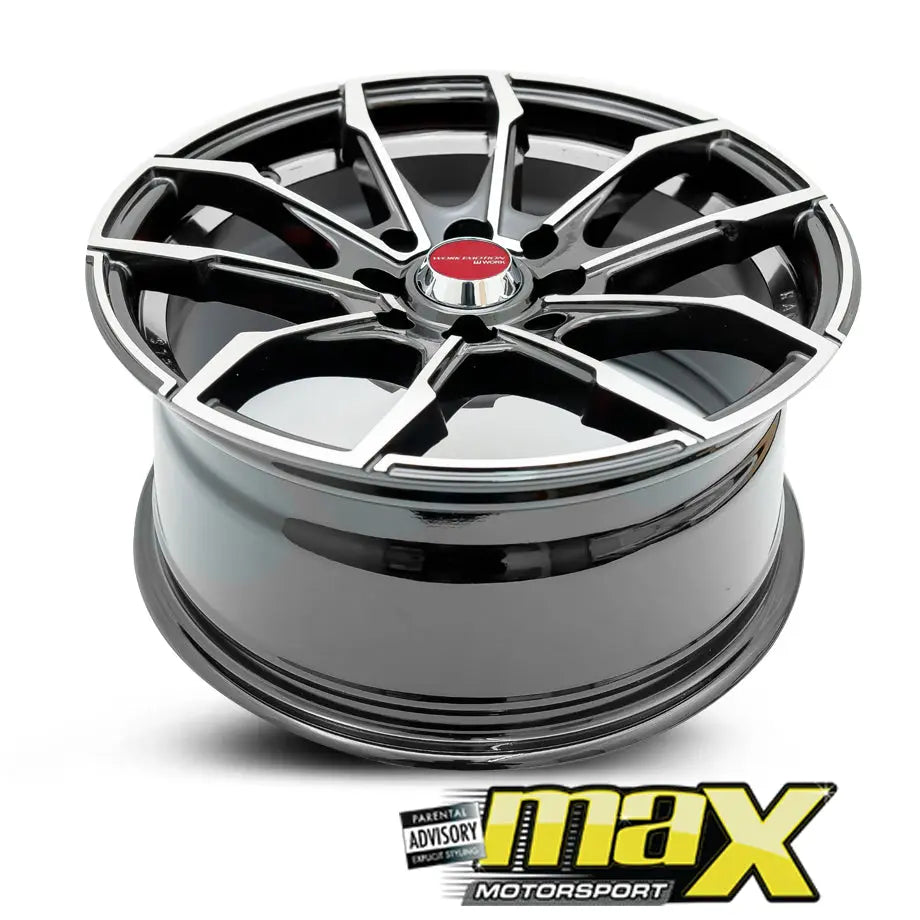 15 Inch Mag Wheel - MX1280 Wheel (4x100/114.3 PCD) – Max Motorsport