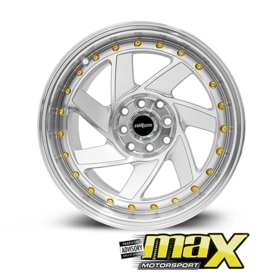 15 Inch Mag Wheel - MX726 RF Twist Wheel (4x100/114.3 PCD) – Max Motorsport