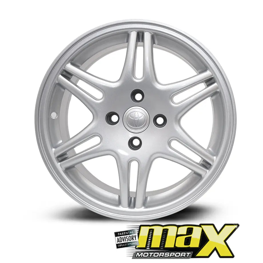 15 Inch Mag Wheel – MX7202 Toyota Twinspoke RSI Wheels - 4x100 PCD ...
