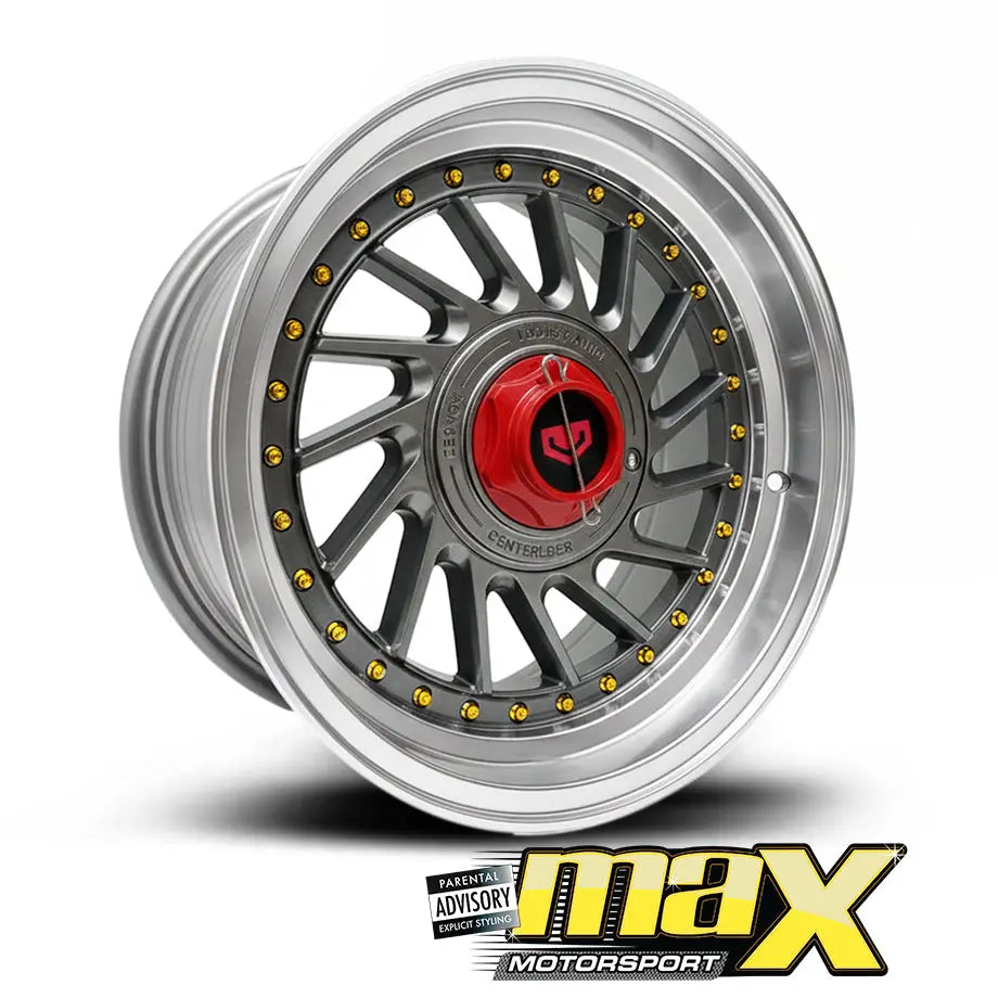 15 Inch Mag Wheel - MX113-B VSN Twist Wheel (4x100 / 5x100 PCD) – Max ...