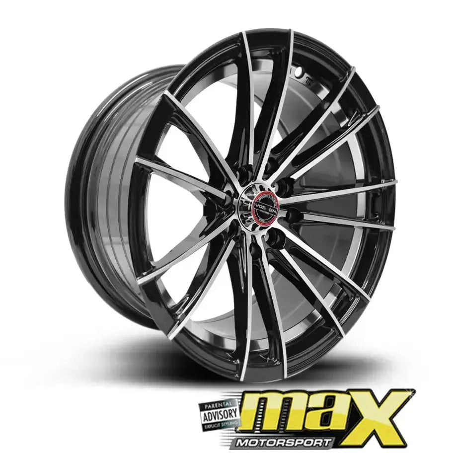 15 Inch Mag Wheel - MX697MB-UC VSN Concave Wheels (4x100/ 4x114.3 PCD ...