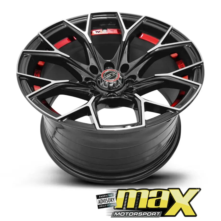 15 Inch Mag Wheel - MX145-RD VSN Concave Wheels (4x100/ 4x114.3 PCD ...