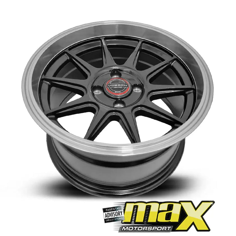 15 Inch Mag Wheel - MX2124 VSN Wheel (4x100 PCD) – Max Motorsport