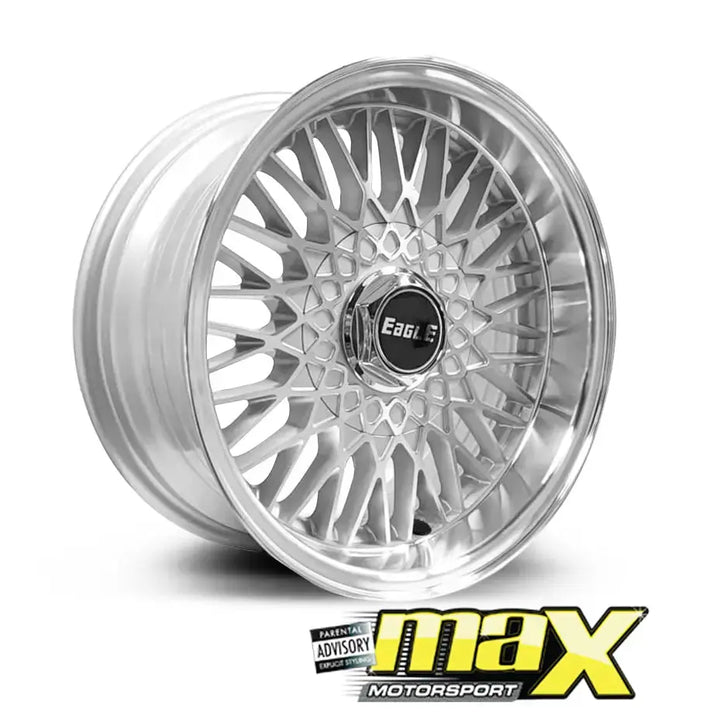 15 Inch Mag Wheel - MX5057-4 Eagle Wheel - (4x100 /4x108 PCD) – Max ...