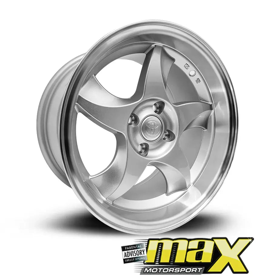 15 Inch Mag Wheel – MX5056 Toyota RXI Blade Deep Dish Wheel - 4x100 PC – Max Motorsport