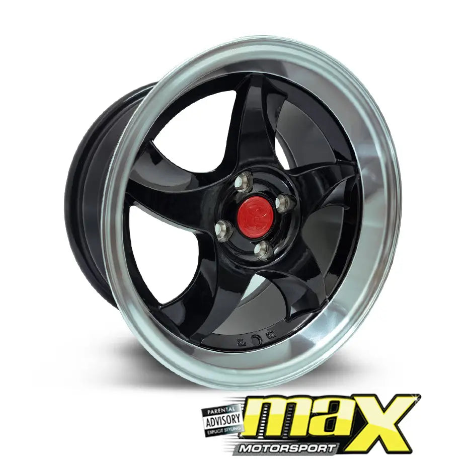 15 Inch Mag Wheel – MX5056 Toyota RXI Blade Deep Dish Wheel - 4x100 PC – Max Motorsport