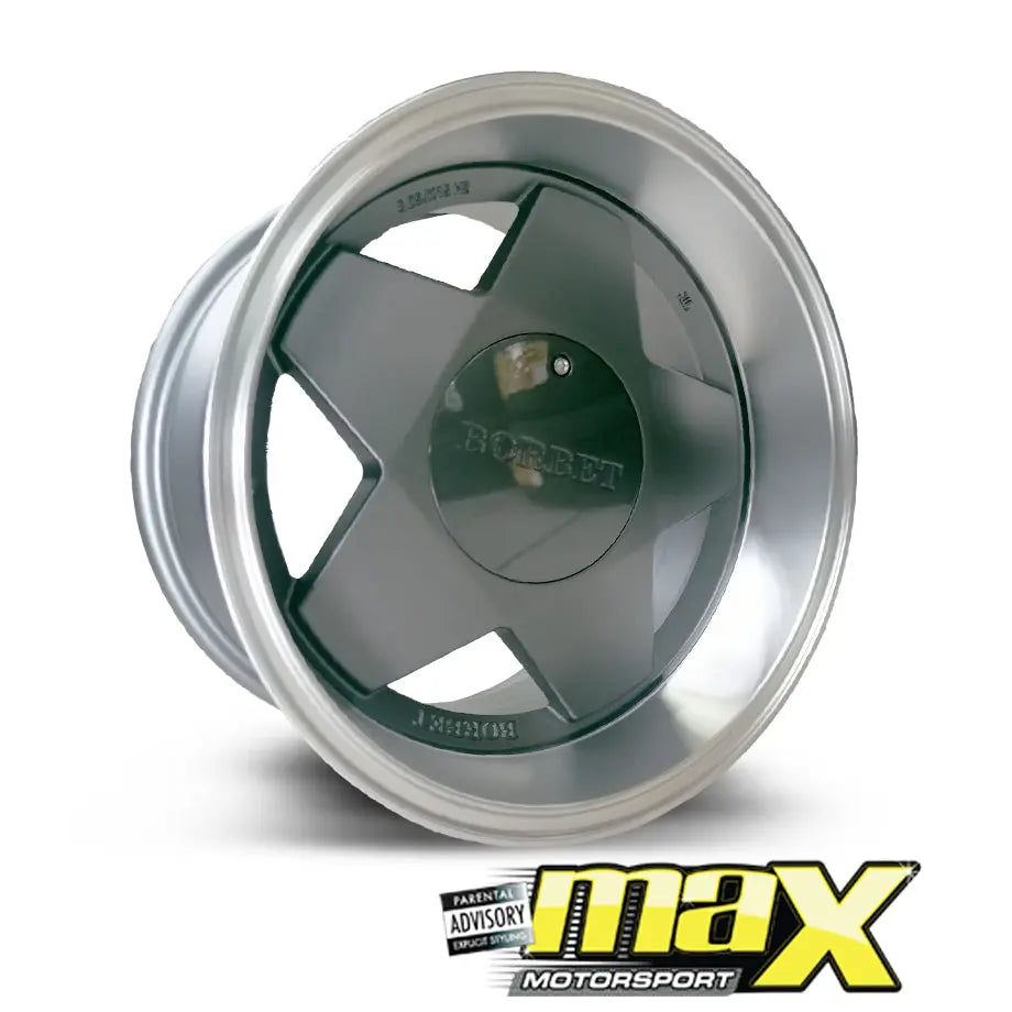 15 Inch Mag Wheel - MX1216-E Bobet Style Wheel (4x100/4x114.3 PCD ...
