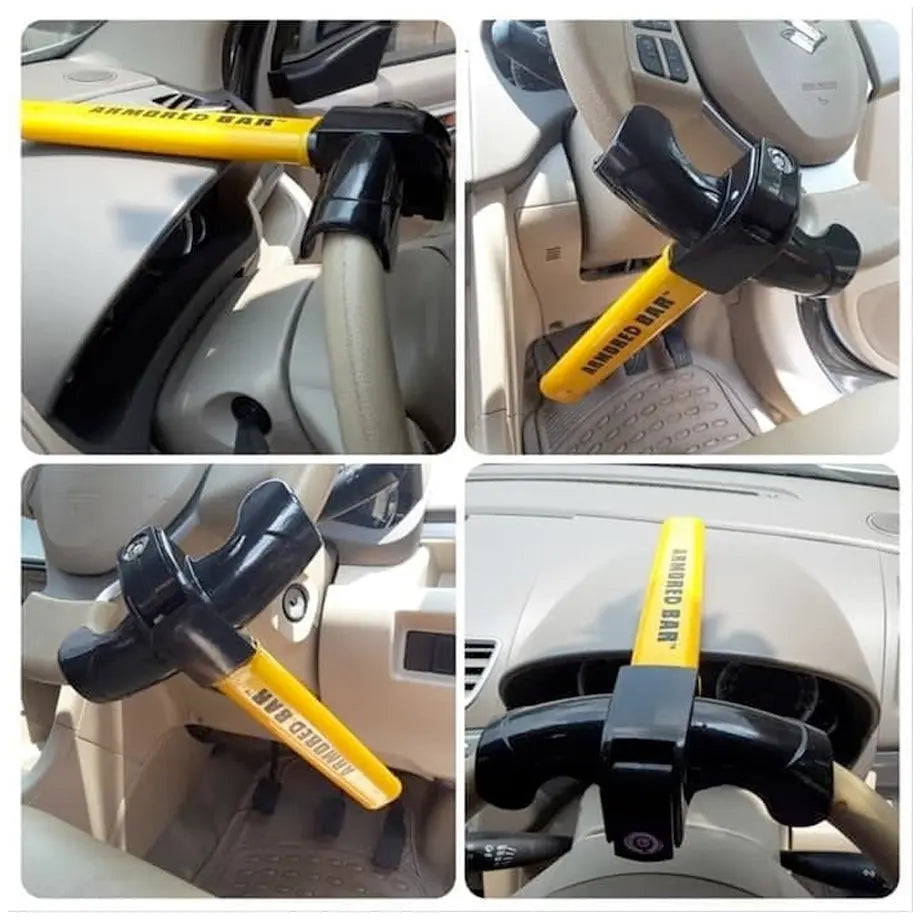 Armored Bar - Anti Theft Steering Wheel Lock – Max Motorsport