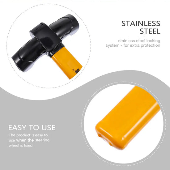 Armored Bar - Anti Theft Steering Wheel Lock – Max Motorsport