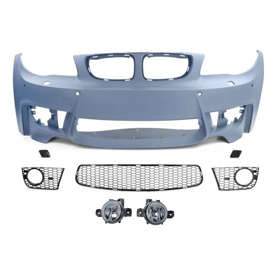 BM E82 / E87 (1-Series) - 1M Style Plastic Front Bumper Upgrade – Max ...