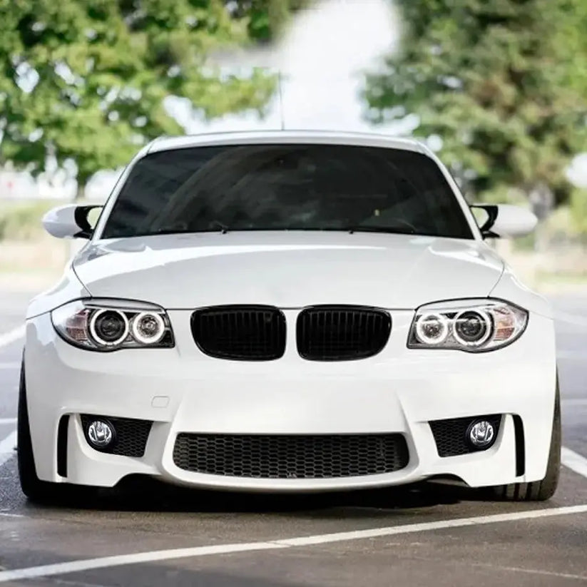 BM E82 / E87 (1-Series) - 1M Style Plastic Front Bumper Upgrade – Max ...