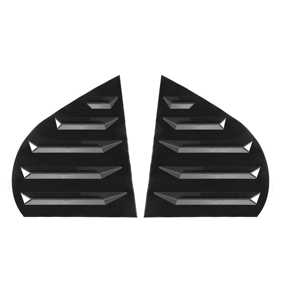 BM E90 3-Series Gloss Black Plastic Side Window Louver – Max Motorsport