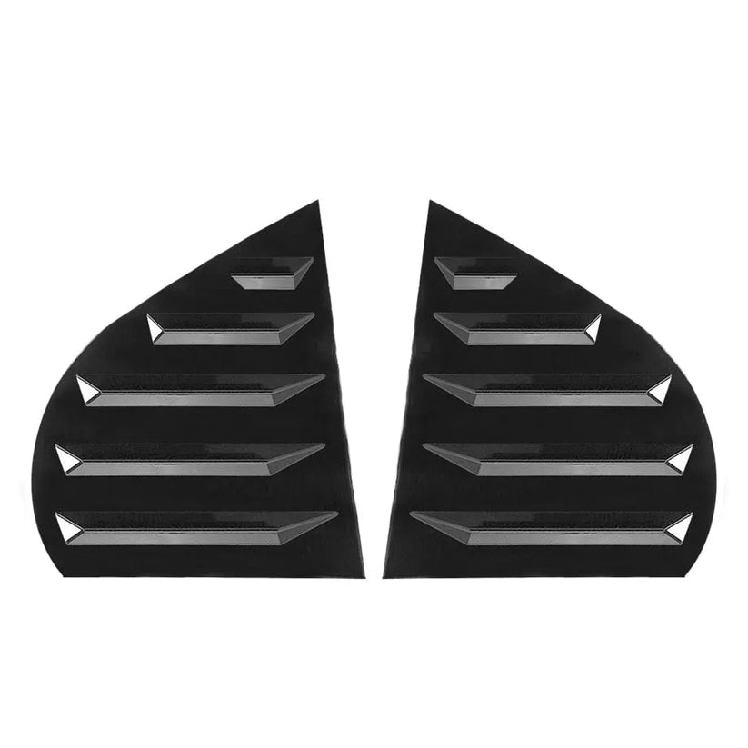 BM E90 3-Series Gloss Black Plastic Side Window Louver – Max Motorsport