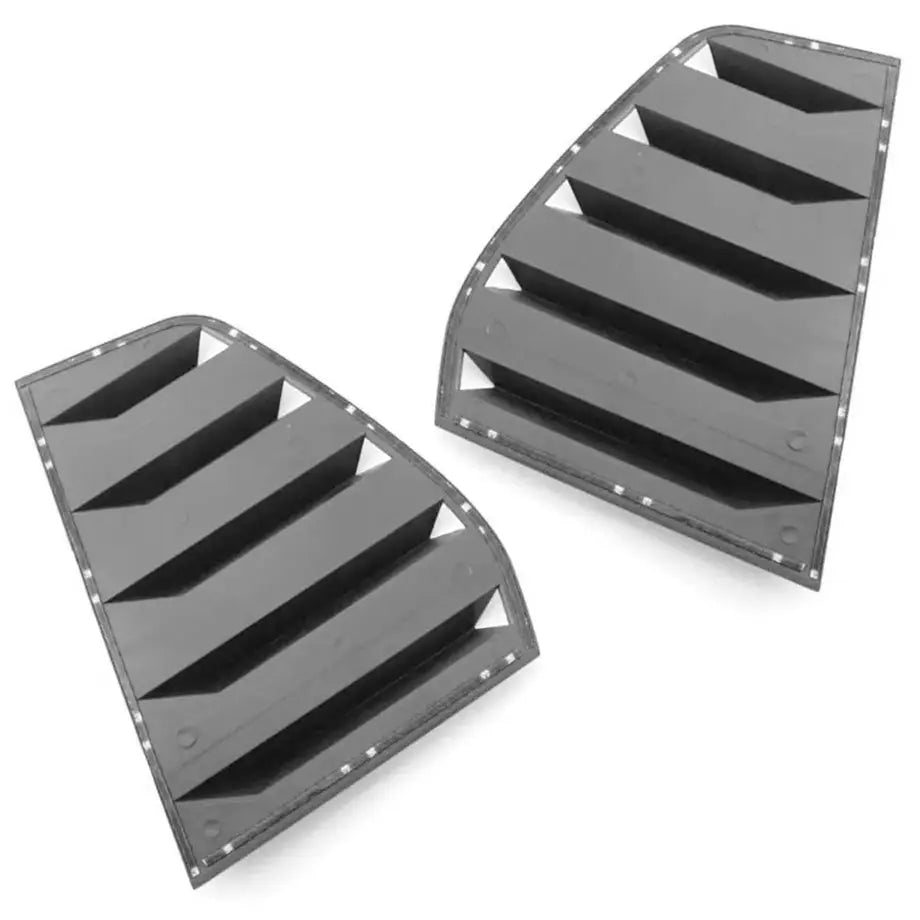 BM E90 3-Series Gloss Black Plastic Side Window Louver – Max Motorsport