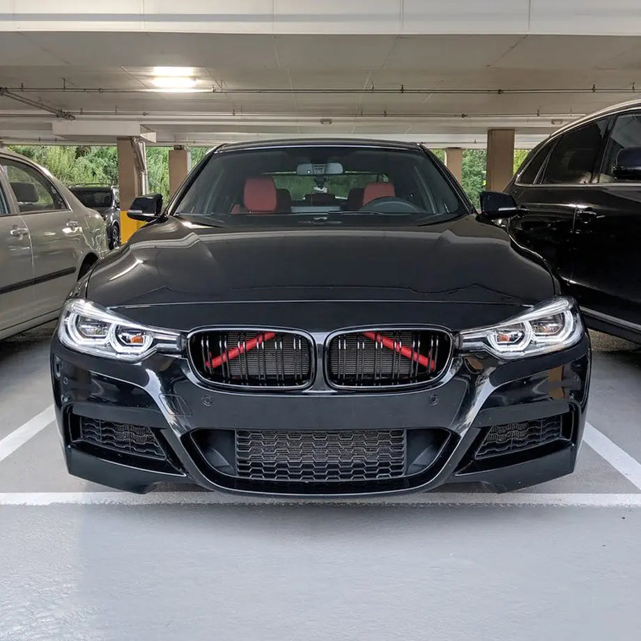 BM F-Series V Brace V Cross Bar Covers - Red – Max Motorsport