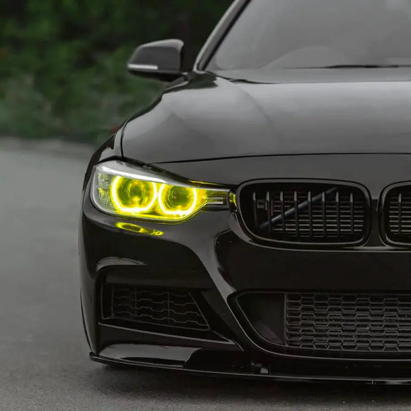 BM F30 LCI (16-18) Lemon Yellow DRL LED Headlight Modules – Max Motorsport