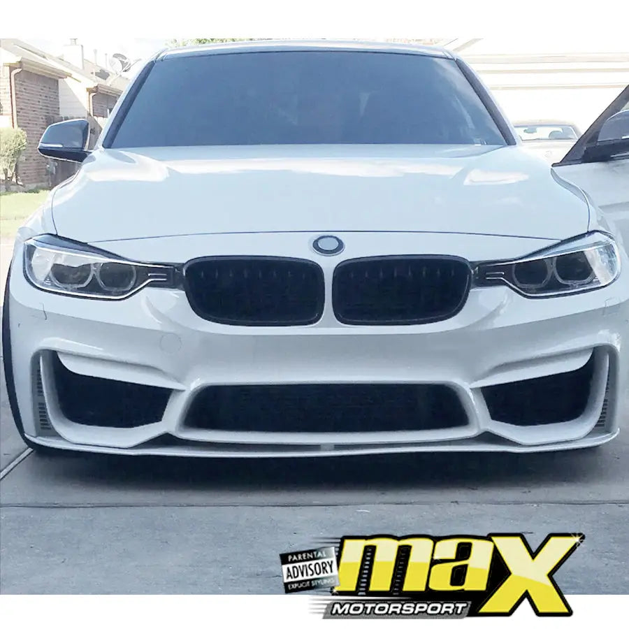 BM F80 M3 Style Front Bumper To Fit BM F30 S-Series – Max Motorsport