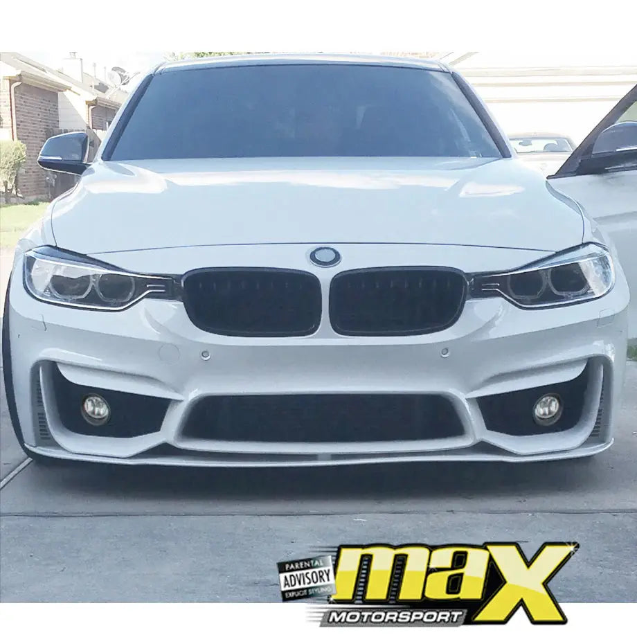 BM F80 M3 Style Front Bumper To Fit BM F30 S-Series – Max Motorsport