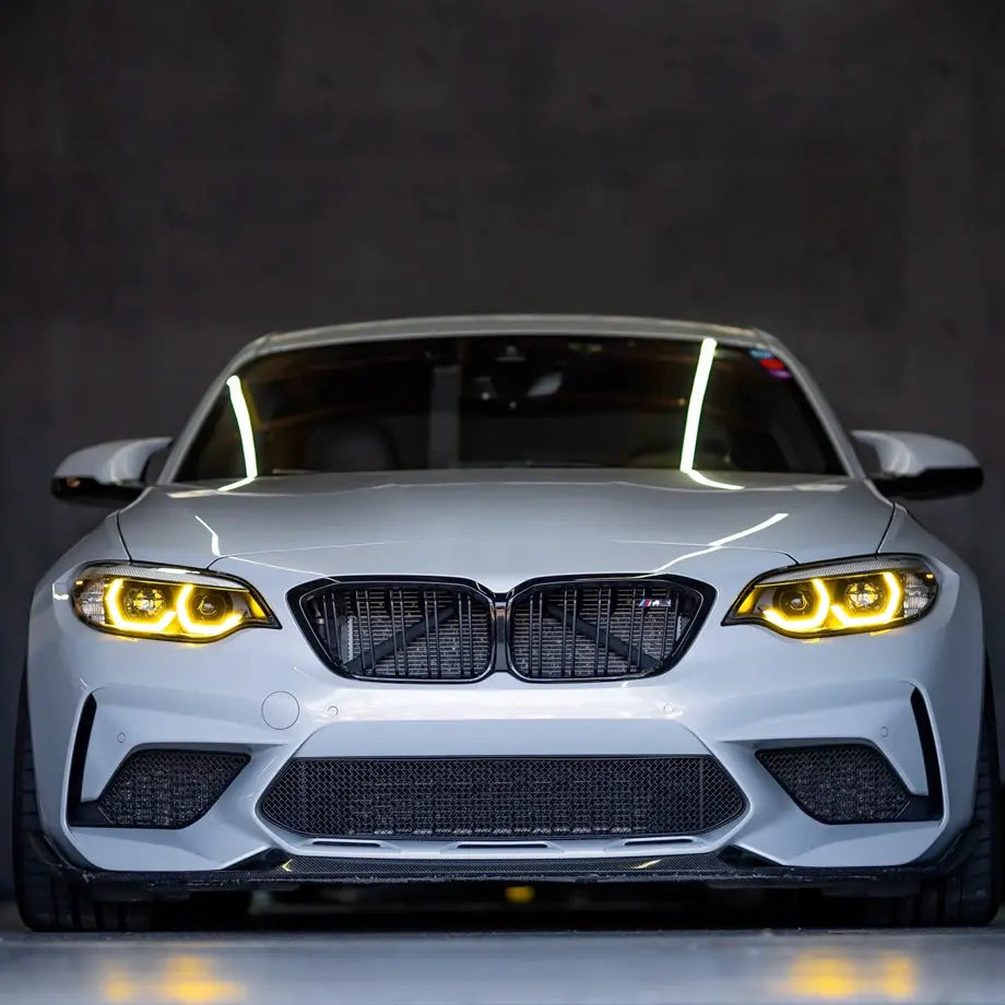 BM F87 M2 LCI (18-21) Lemon Yellow DRL LED Headlight Modules – Max ...
