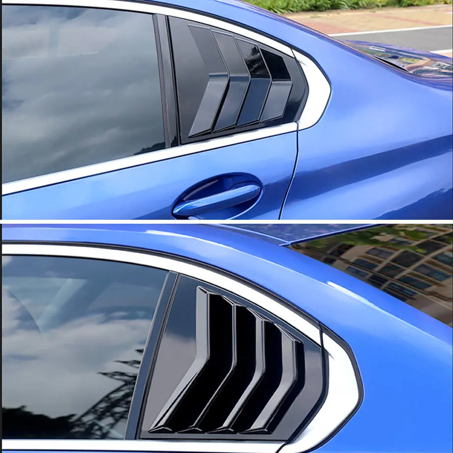 BM G20 3-Series Gloss Black Plastic Side Window Louver – Max Motorsport