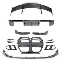 BM G80 / G82 (M3/M4) Carbon Fibre M-Performance Style Body Kit (14 Pie ...