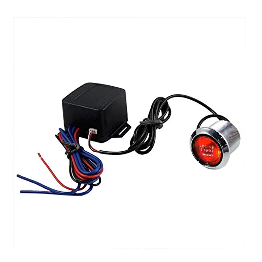 Universal Engine Push Start Button - Red – Max Motorsport