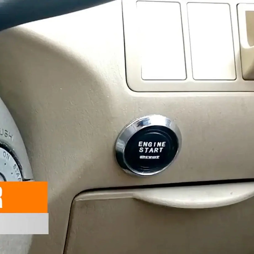 Universal Engine Push Start Button - Red – Max Motorsport