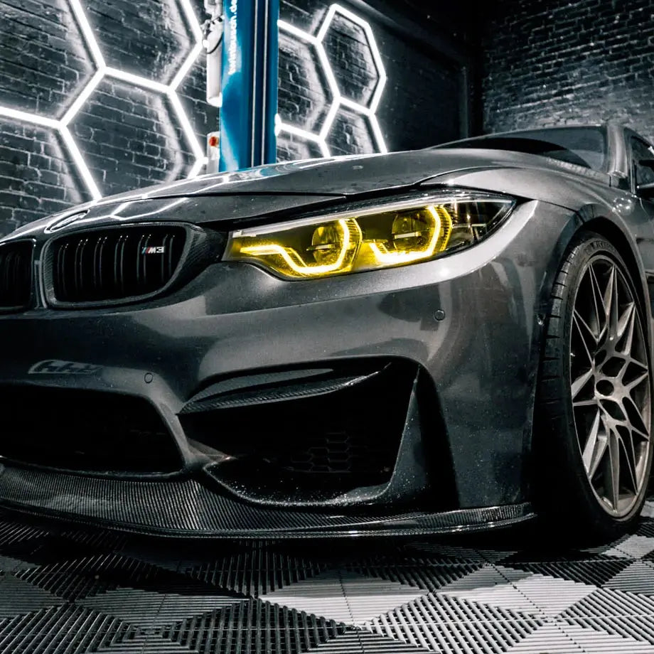 BM F80 M3 / F82 M4 (18-20) Lemon Yellow DRL LED Headlight Modules – Max ...