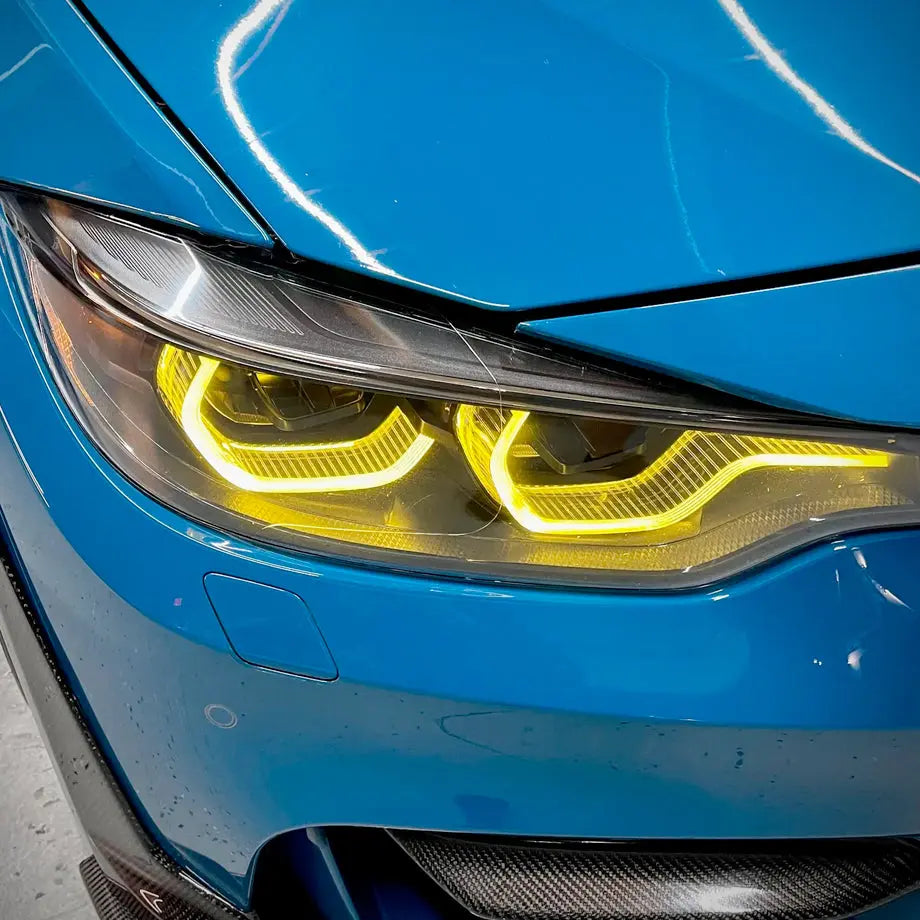 BM F80 M3 / F82 M4 (18-20) Lemon Yellow DRL LED Headlight Modules – Max ...
