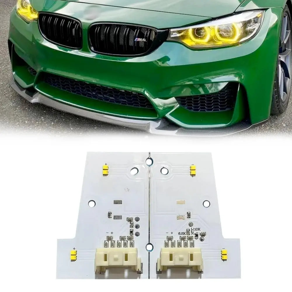 BM F80 M3 / F82 M4 (18-20) Lemon Yellow DRL LED Headlight Modules - No ...