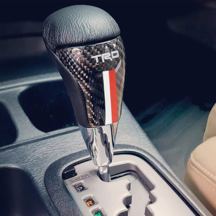 Toyota Hilux / Fortuner Carbon Fiber Look TRD Gear Knob (Automatic ...