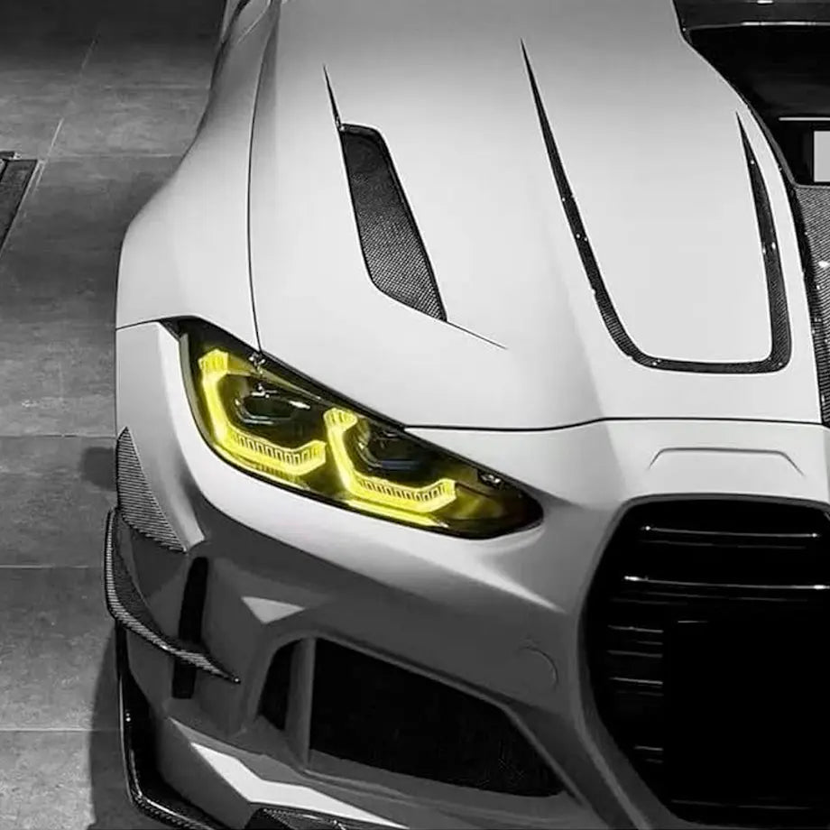 BM G-Series Lemon Yellow DRL LED Headlight Modules – Max Motorsport