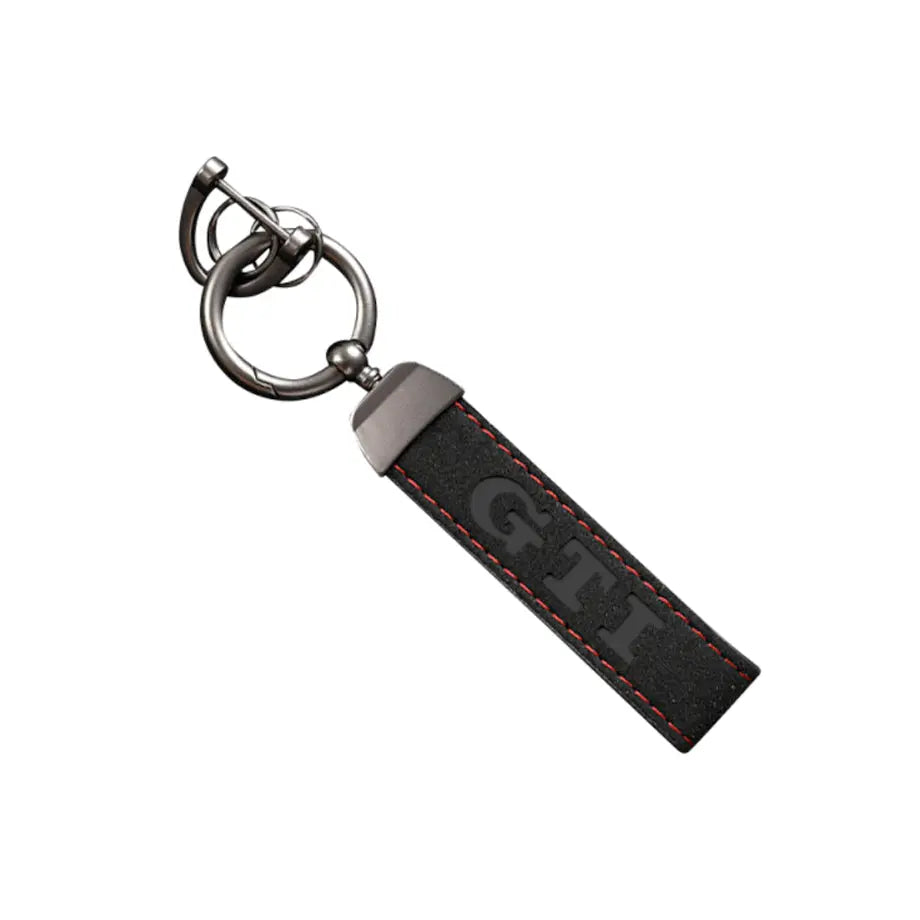 GTI Logo Suede Key Ring – Max Motorsport