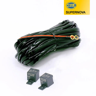 Hella ValueFit 6 Inch Supernova LED Spot Light Kit With Wiring Harness ...