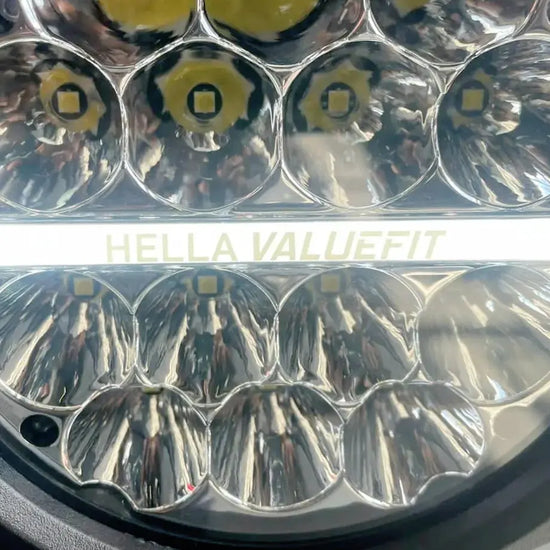 Hella ValueFit 6 Inch Supernova LED Spot Light Kit With Wiring Harness ...