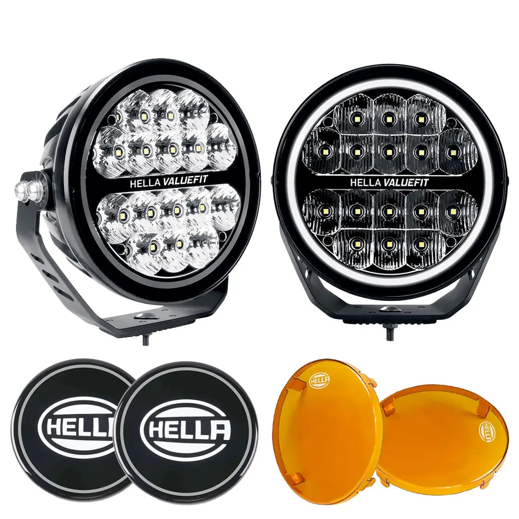 Hella ValueFit 7 Inch Supernova 2.0 LED Spot Light Kit – Max Motorsport