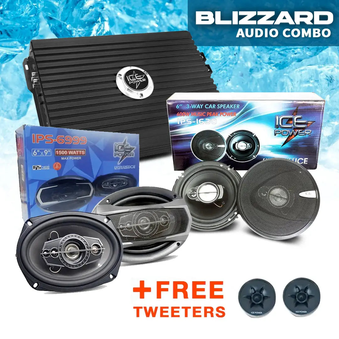 Ice Power Blizzard Audio Combo – Max Motorsport
