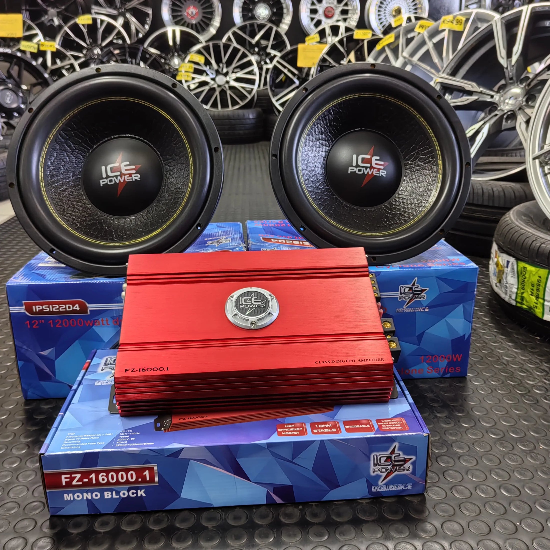 Ice Power Cyclone Audio Combo – Max Motorsport