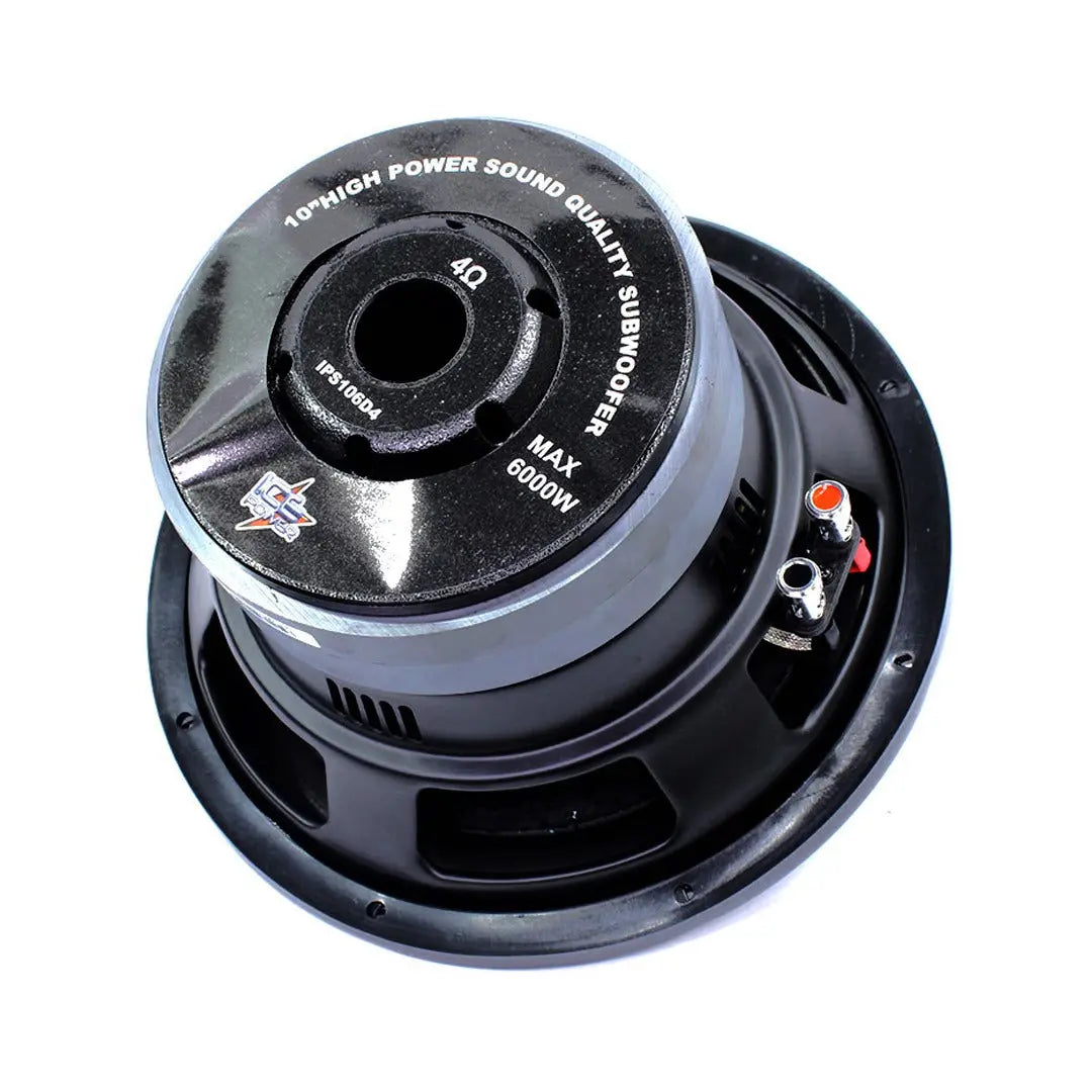 Ice Power IPS-106D4 - 10" DVC D4 Subwoofer 6000W – Max Motorsport