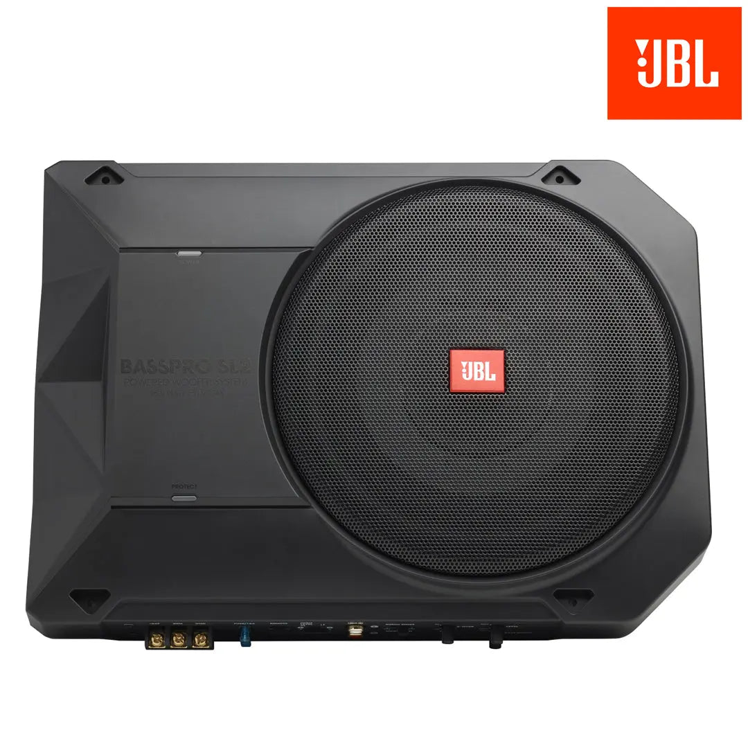 JBL BassPro SL2 Ultra-Compact Under Seat Powered Subwoofer System – Max ...
