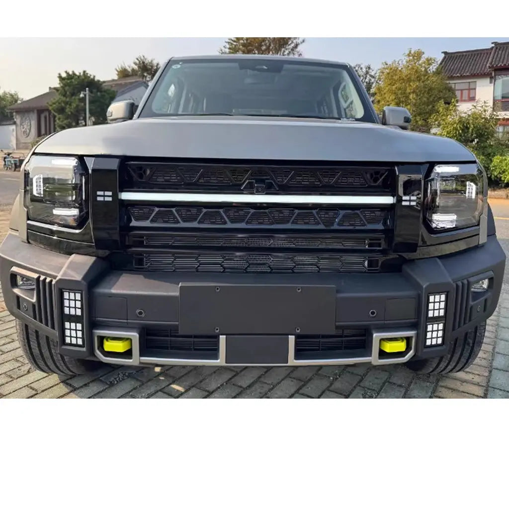 Jetour T2 (25-On) LED Light Bar Design Gloss Black Upgrade Grille – Max ...