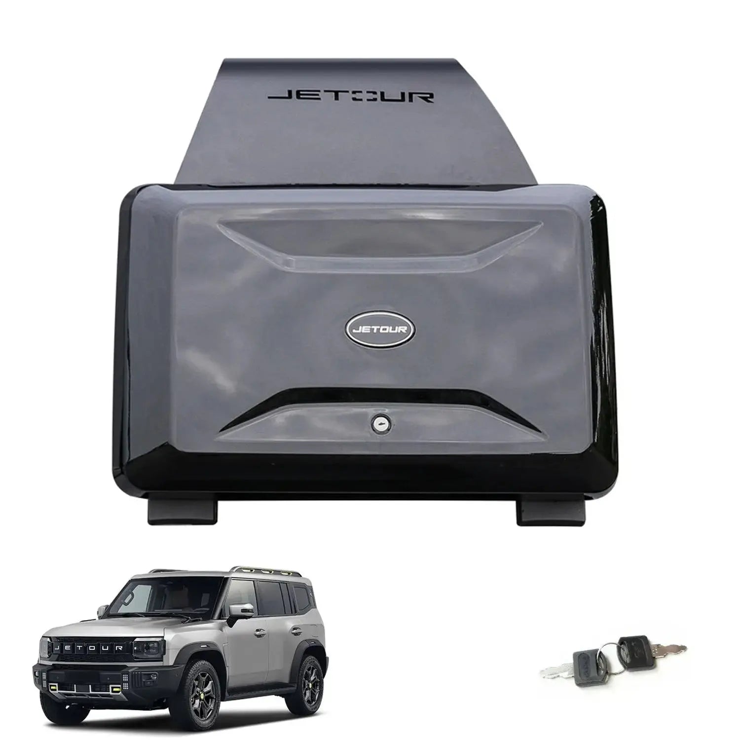 Jetour T2 (25-On) Defender Style Gloss Black Side Storage Box – Max ...
