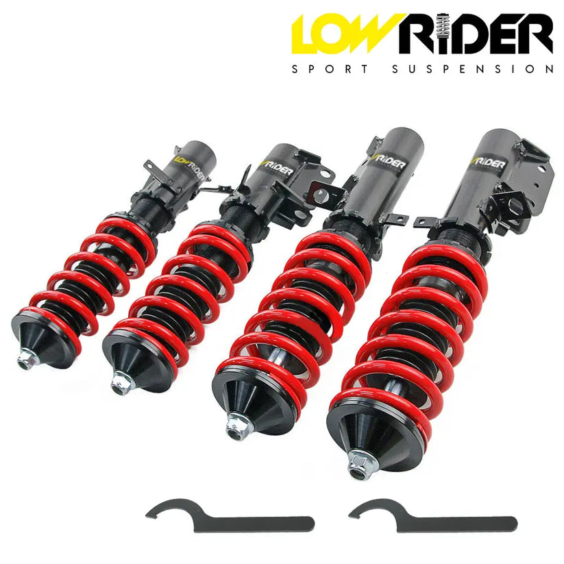 Lowrider Coilover Kit (Height Adjustable) - Toyota Corolla E10 RSI/RXI ...