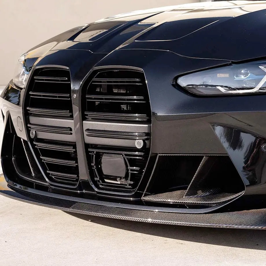 BM G80 / G82 (M3/M4) Carbon Fibre Performance Style Front Bumper Air V ...
